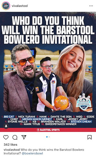 Barstool Invitational Bowling | Bowlero